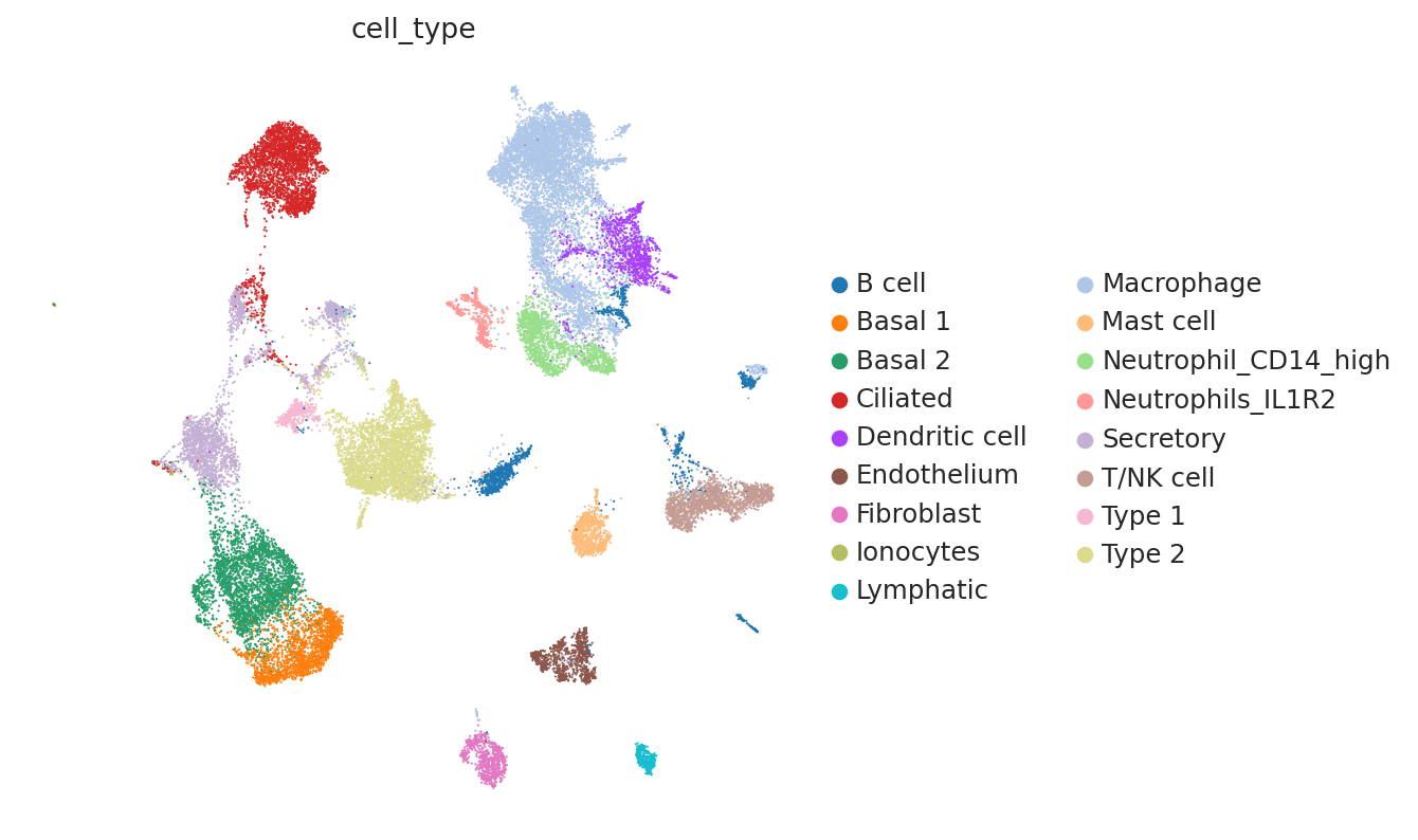 Atlas-level integration of lung data — scvi-tools
